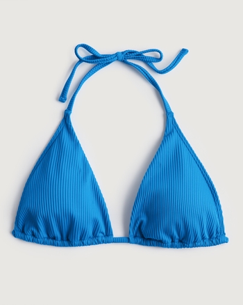 Women's Ribbed Multi-Way Triangle Bikini Top | Women's | HollisterCo.ca