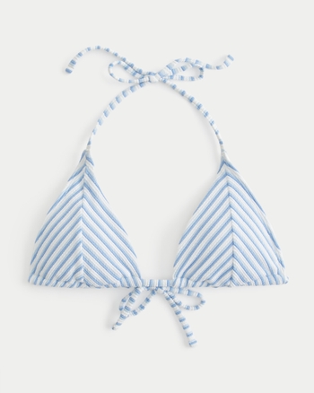 Women's Scrunch-Ribbed Multi-Way Triangle Bikini Top | Women's Swimwear ...