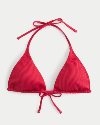 Women's Ribbed Multi-Way Triangle Bikini Top | Women's Up to 40% Off ...