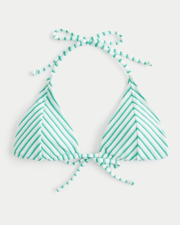 Women's Scrunch-Ribbed Multi-Way Triangle Bikini Top | Women's Swimwear ...