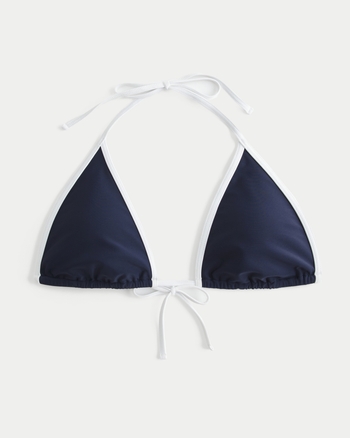 Women's Pop Color Triangle Bikini Top | Women's Clearance | HollisterCo.com