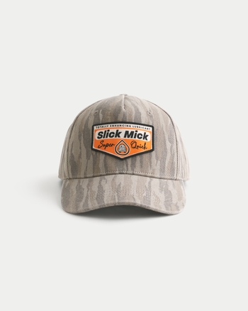 Men's Slick Mick Graphic Camo Baseball Hat | Men's Accessories ...