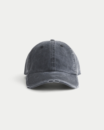 Men's Distressed Baseball Hat | Men's Accessories | HollisterCo.com