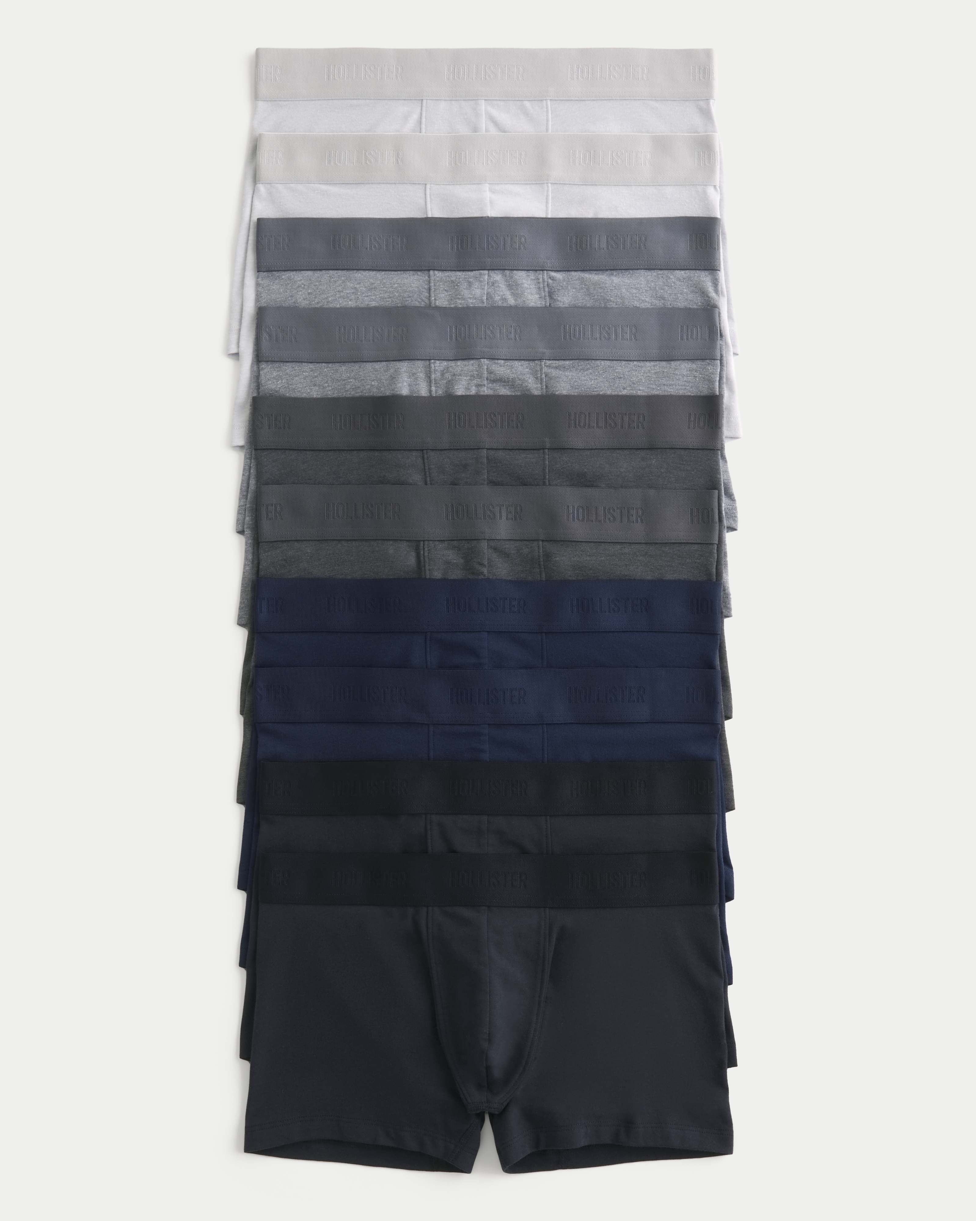 Men s Classic Length Boxer Brief 10 Pack Men s Underwear Socks HollisterCo