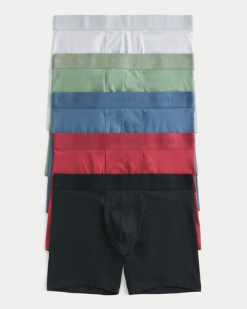 Men's Longer-Length Boxer Brief 5-Pack | Men's Multipacks | HollisterCo.com
