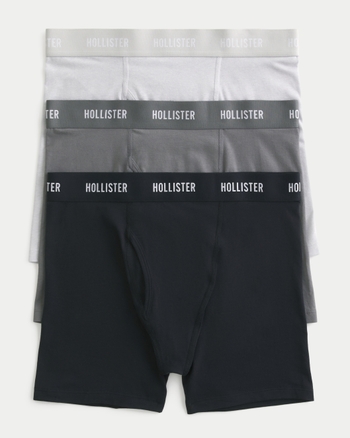 Men's Longer-Length Fly Front Boxer Brief 3-Pack | Men's Underwear ...