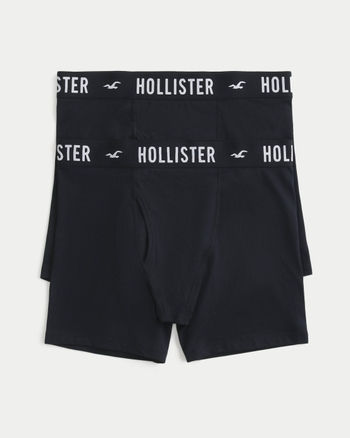 Men's Longer-Length Fly Front Boxer Brief 2-Pack | Men's | HollisterCo.com