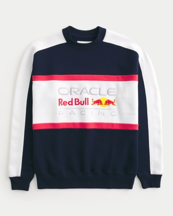 Men's Relaxed Oracle Red Bull Racing Graphic Crew Sweatshirt | Men's ...