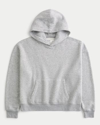 Men's Boxy Crop Hoodie | Men's Sweatshirts & Sweatpants | HollisterCo.com