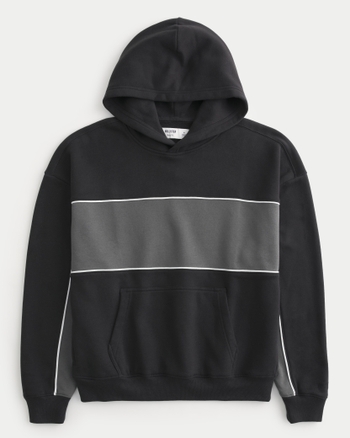 Men's Boxy Colorblock Hoodie | Men's New Arrivals | HollisterCo.com