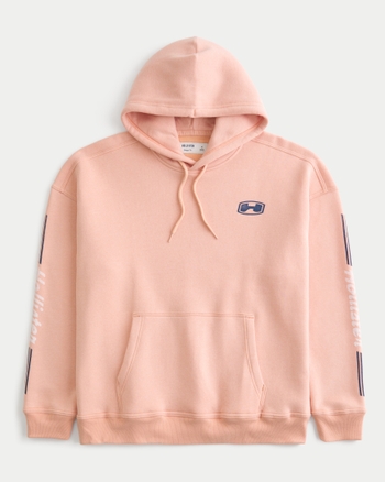 Men's Baggy Logo Graphic Hoodie | Men's Tops | HollisterCo.com