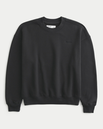 Men's Boxy Logo Crew Sweatshirt | Men's New Arrivals | HollisterCo.com