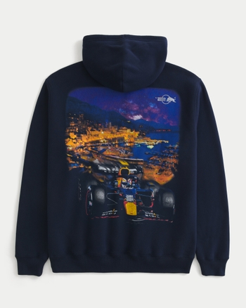 Men's Relaxed Oracle Red Bull Racing Graphic Hoodie | Men's Graphics ...