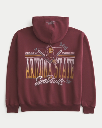Herren Kastiger Hoodie mit Arizona State University Sun Devils-Grafik ...