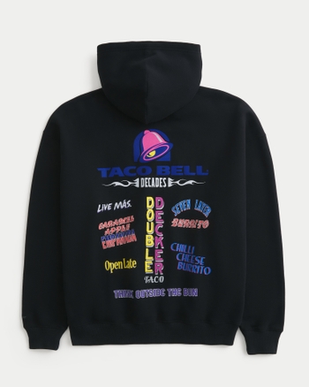 Men's Hollister x Taco Bell Boxy Graphic Hoodie | Men's Sale ...