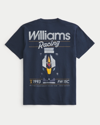 Men's Relaxed Williams Racing Graphic Tee | Men's Graphics Shop ...
