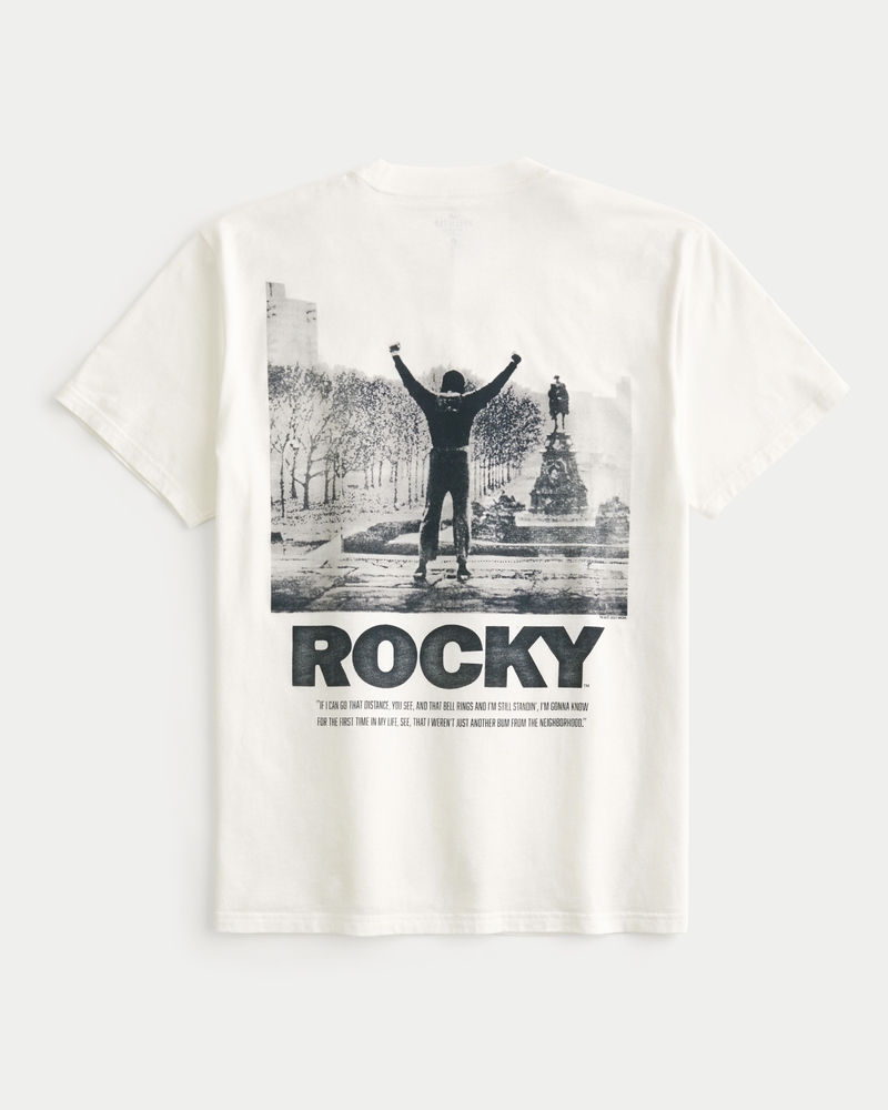 Men's Relaxed Rocky Graphic Tee | Men's | HollisterCo.com