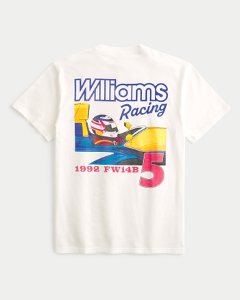 Men's Relaxed Williams Racing Graphic Tee | Men's Graphics Shop ...