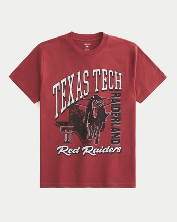 Men's Relaxed Texas Tech Red Raiders Graphic Tee | Men's Clearance ...