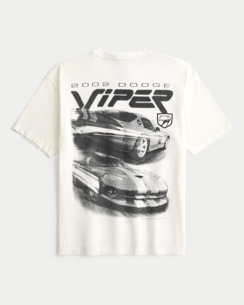 Men's Boxy Dodge Viper Graphic Tee | Men's Clearance | HollisterCo.com