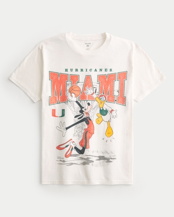 Men's Relaxed Disney Miami Hurricanes Graphic Tee | Men's Clearance ...