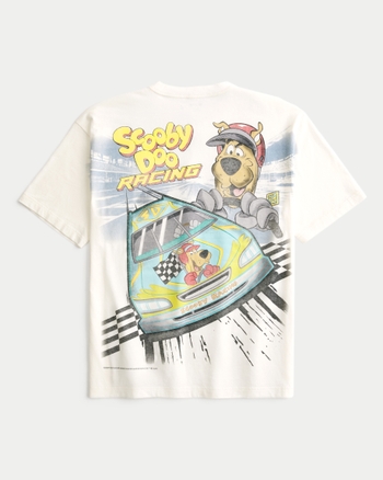 Men's Boxy Scooby Doo Racing Graphic Tee | Men's Clearance | HollisterCo.ca