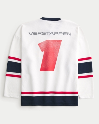 Men's Baggy Oracle Red Bull Racing Graphic Hockey Jersey | Men's ...
