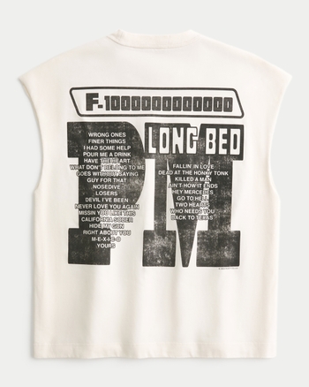 Men's Boxy Heavyweight Post Malone Graphic Tank | Men's Tops ...