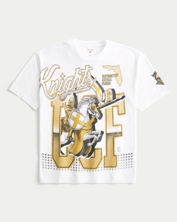 Men's Boxy UCF Knights Graphic Tee | Men's Tops | HollisterCo.com