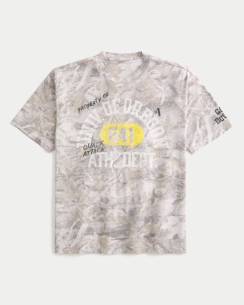 Men's Boxy University of Oregon Ducks Graphic Tee | Men's Graphics Shop ...