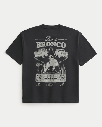 Hommes T-shirt graphique Ford Bronco coupe boxy | Hommes Hauts ...