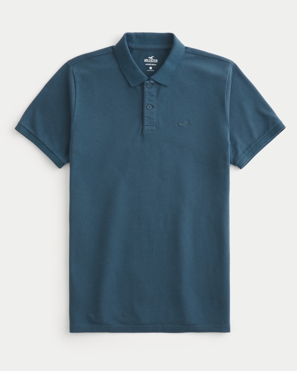 Men's Polo Shirts - Stretch Fit & Striped Polos | Hollister Co.