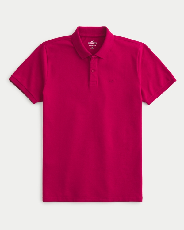 Men's Polo Shirts - Stretch Fit & Striped Polos | Hollister Co.