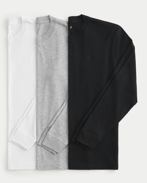 Mens Multipack T-Shirts - Short & Long-Sleeve | Hollister Co.