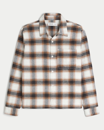 Men's Boxy Flannel Shirt | Men's Cyber Deals: Select Jeans ...