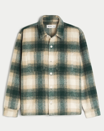 Men's Brushed Shacket | Men's Sale | HollisterCo.com