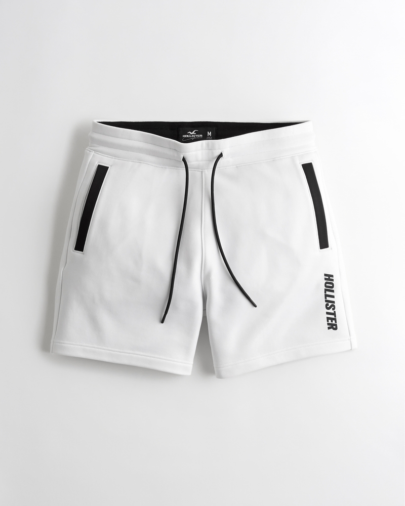 Men's Color Change Fleece Logo Graphic Shorts 7 Men's