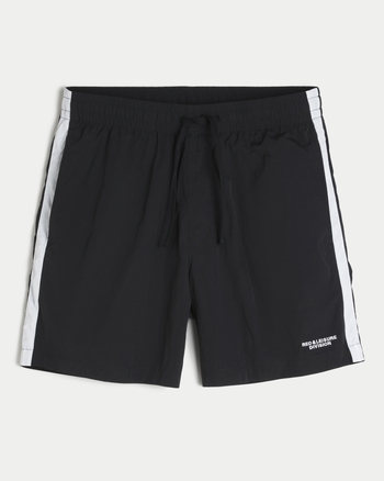 Men's Above-the-Knee Nylon Track Shorts | Men's Bottoms | HollisterCo.com