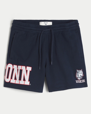 Men's Mid-Thigh Fleece UConn Huskies Graphic Shorts | Men's Graphics ...