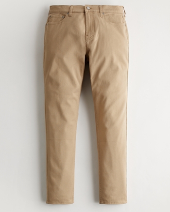 Men's Slim Straight Heavyweight Twill Pants | Men's Clearance ...