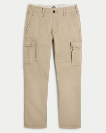 Men's Slim Straight Cargo Pants | Men's Clearance | HollisterCo.com