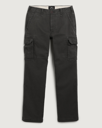 Men's Slim Straight Cargo Pants | Men's Bottoms | HollisterCo.com