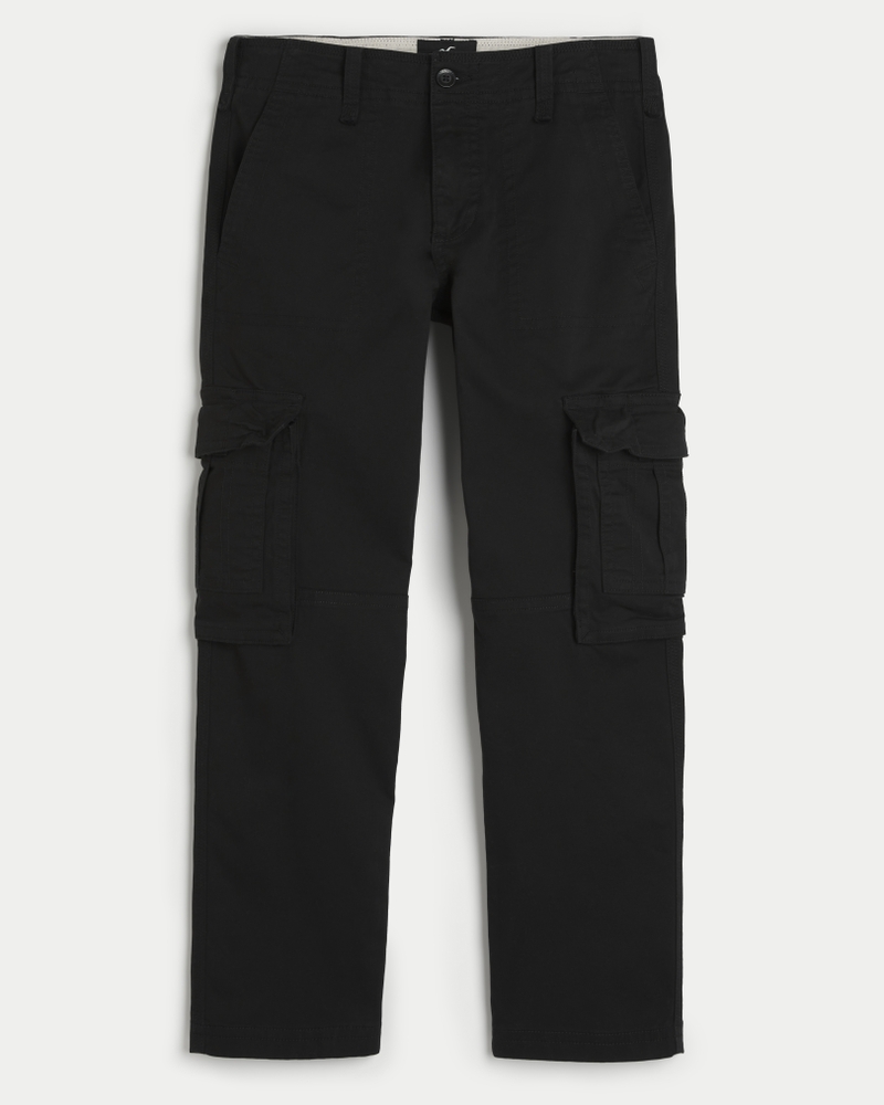 Men's Heavyweight Slim Straight Cargo Pants | Men's Bottoms ...