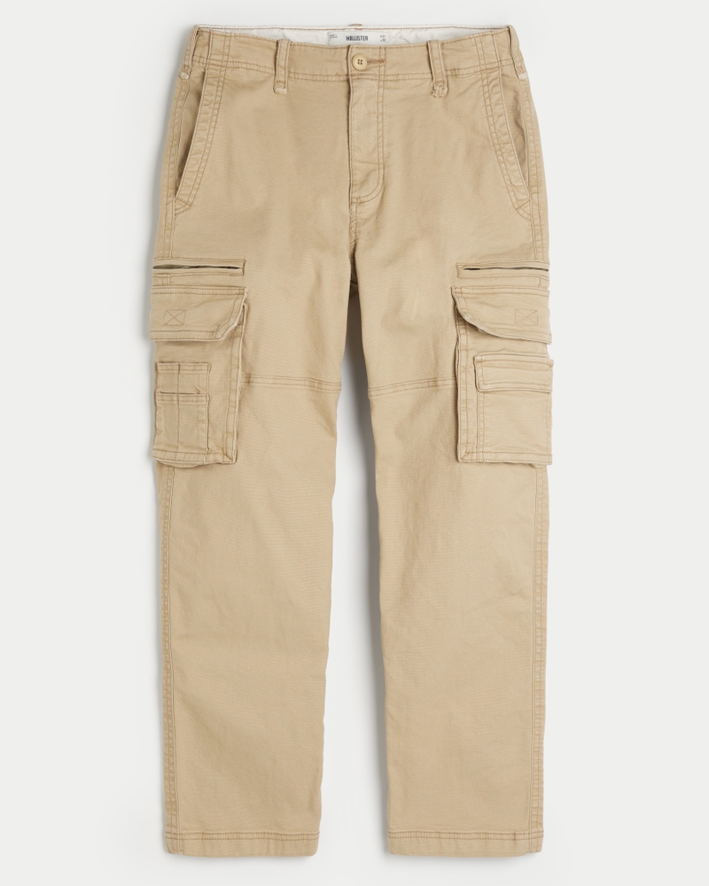 Men s Loose Heavyweight Cargo Pants Men s Bottoms HollisterCo