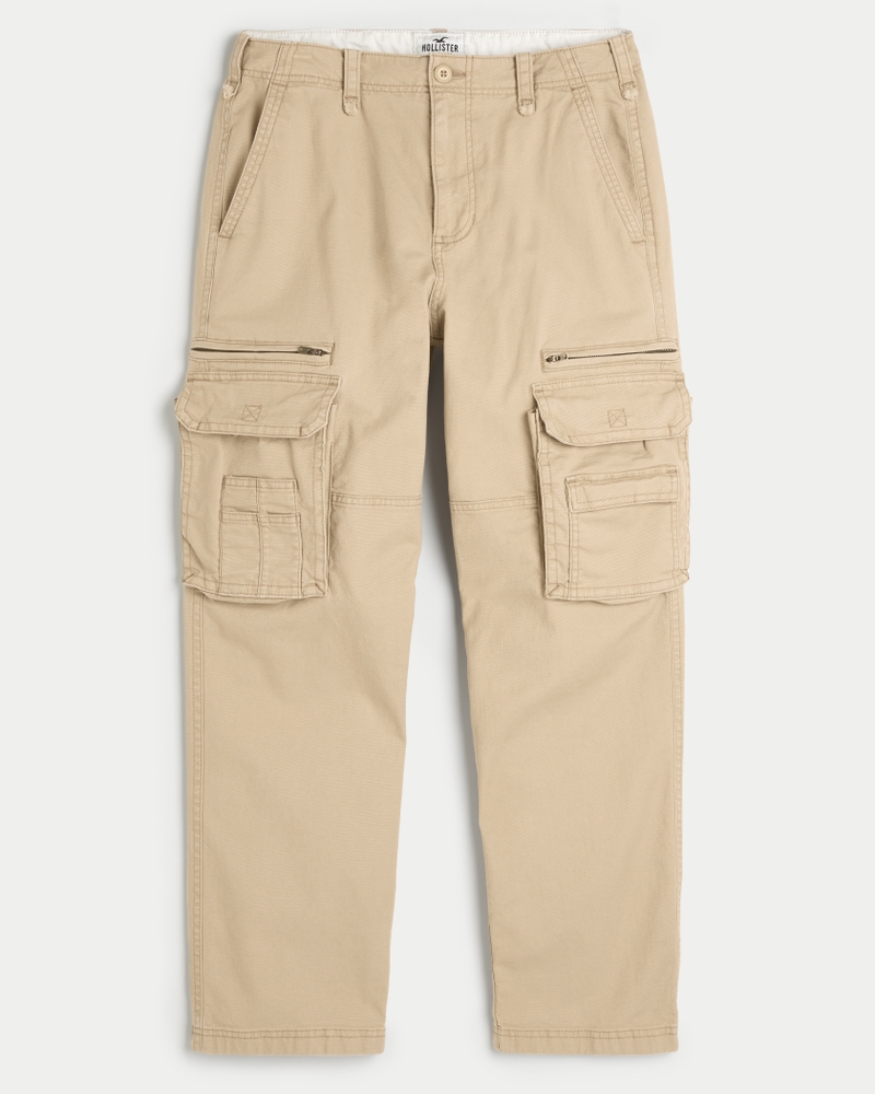 Men's Loose Heavyweight Cargo Pants | Men's Bottoms | HollisterCo.com