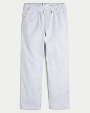 Men's Linen-Blend Loose Pull-On Pants | Men's Clearance | HollisterCo.com