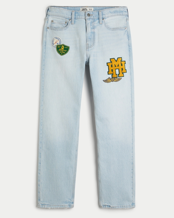 Men's Straight Leg Jeans | Hollister Co.