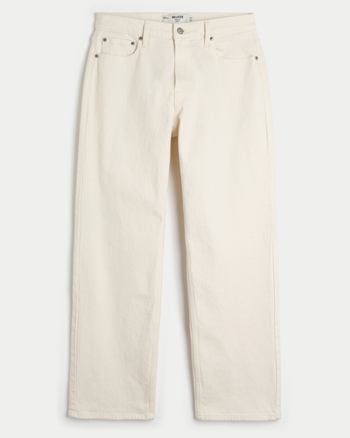 Men's Premium White Baggy Jeans | Men's Clearance | HollisterCo.com