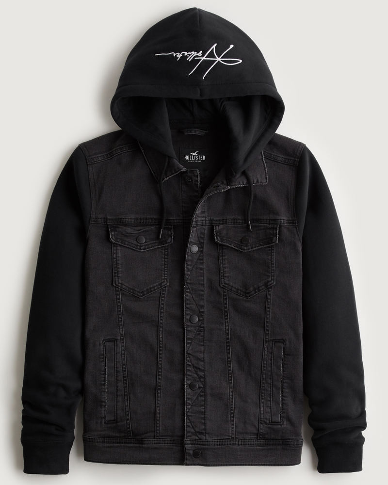 Men's Denim Twofer Jacket | Men's Clearance | HollisterCo.ca