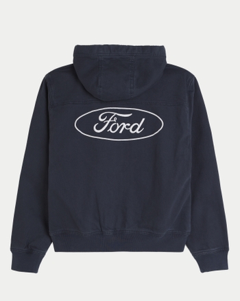 Men's Hooded Ford Graphic Workwear Jacket | Men's Graphics Shop ...